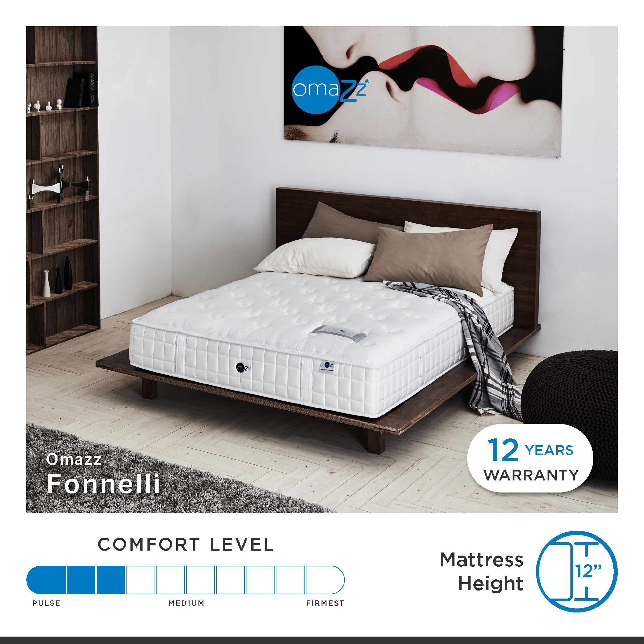 ที่นอน Omazz® รุ่น Fonnelli | Omazz ประเทศไทย