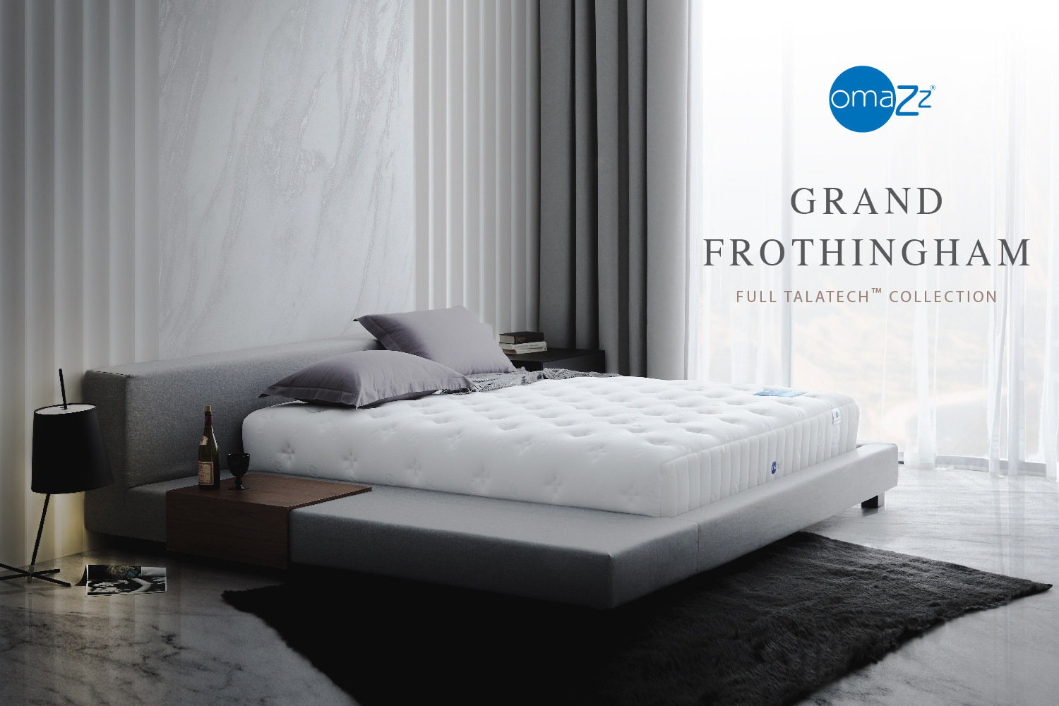 Omazz เปิดตัวที่นอนใหม่กับ Grand Frothingham ด้วยระบบ Twin-Talatech ...